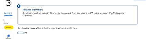 Solved 2 Find The Maximum Height Of The Ball Above The Chegg Com