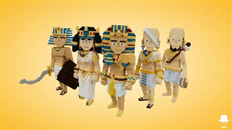 Voxel Characters Pack Low Poly 3d Art By Mrmgames