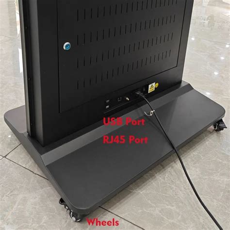Full Screen Floor Standing Digital Signage K Lcd Display Wayfinding Sdk Advertising Kiosk For