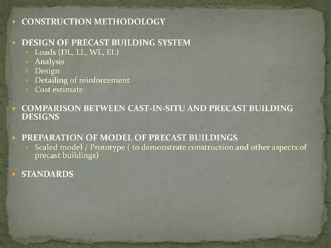 Precast Building System Pptx