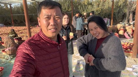 来到新疆阿克苏清香老白转遍核心产区脆甜的冰糖心苹果吃美了 YouTube
