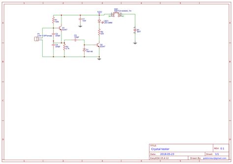 Crystal Tester Circuit Block Diagram At Alexander Hickson Blog