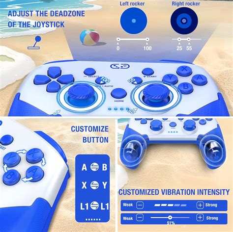 Buy Gammeefy Switch Pro Controller Wireless Switch Controller For Nintendo Switch Oled Lite