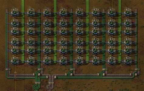 Had A Go At Large Scale Uranium Processing Pretty Overkill R Factorio