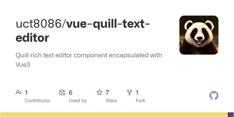 Github Uct8086vue Quill Text Editor Quill Rich Text Editor