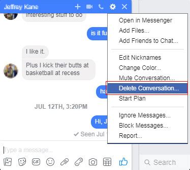 How To Delete Messages On Messenger Permanently