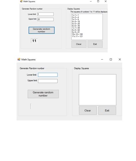 Solved Generate Random Number Lower Imt Upper Imt Display Chegg Com