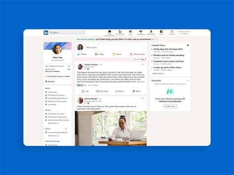 Home · Linkedin Design