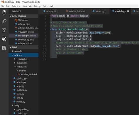 Writing Your First Blog App In Django Part 3 Padhle