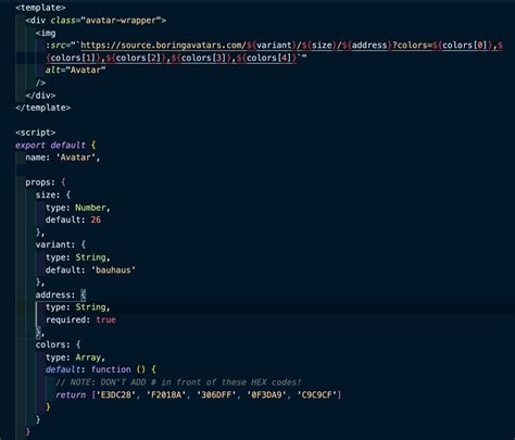 Vue2 Support Issue 1 Mujahidfa Vue Boring Avatars GitHub