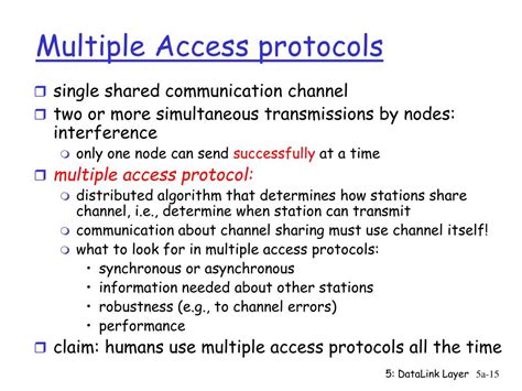 Ppt 19 Link Layer Error Detectioncorrection Multiple Access Protocols Powerpoint