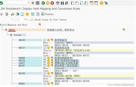 sap mm某个货物移动的lsmw工具里字段映射时bldat和budat不出现？ lsmw 货物移动 csdn博客