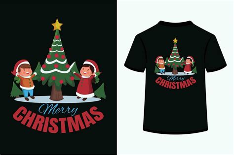 Merry Christmas Vector T Shirt Designeps 26614958 Vector Art At Vecteezy