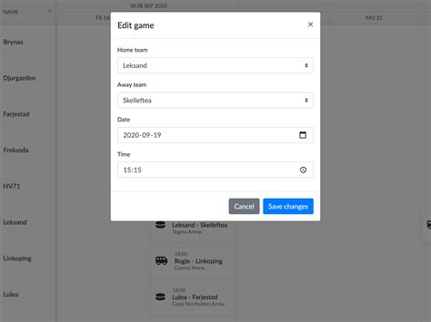 Bryntum Scheduler Custom Event Editor Demo