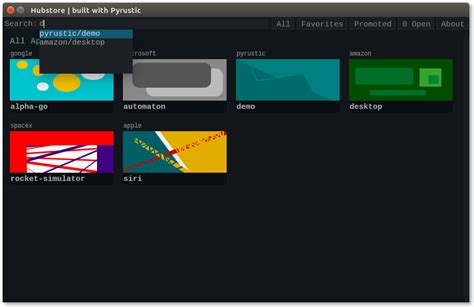 Github Pyrustichubstore Distribute Promote Discover Install And Run Python Desktop