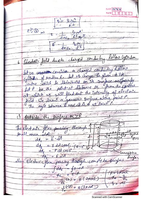 SOLUTION Physics Electrostatics Application Of Gauss Theorem Studypool