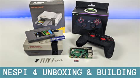 Retroflag Nespi 4 Retro Gaming Console Case Unboxing And Building Retro Gaming Banter