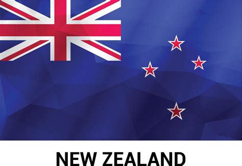 New Zealand Flag Design Vector 13305026 Vector Art At Vecteezy