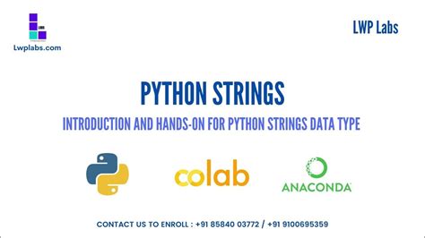 3 Python Strings Introduction And Hands On Lwp Labs Learn Data