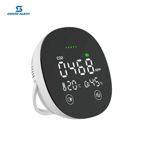 Standalone Air Quality Monitor Co2 Alarm Carbon Dioxide Detector And