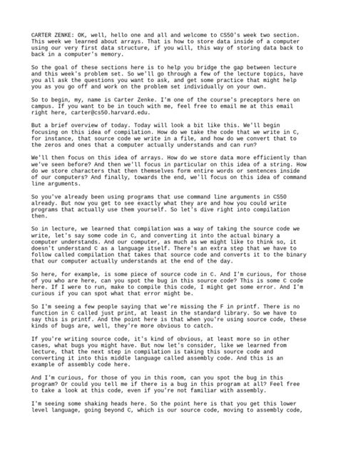 Section 2 Pdf Parameter Computer Programming Integer Computer