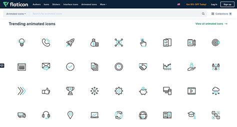 4 سایت دانلود آیکون برتر و رایگان دارای20 میلیون ایکون