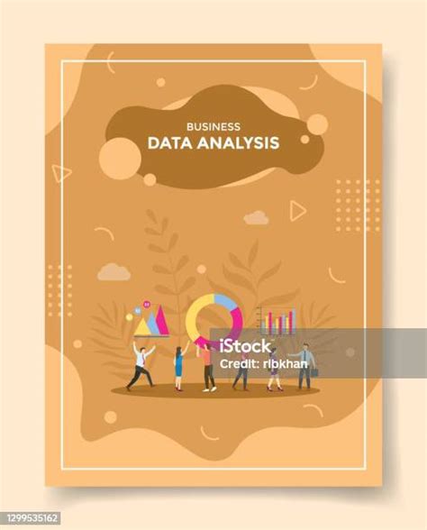 배너 전단지 책 표지 잡지 의 템플릿에 대한 데이터 분석 개념 분석 보기에 대한 스톡 벡터 아트 및 기타 이미지 분석 보기