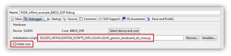 howto debugging bbe32 dsp on s32r45 using s32 debugger nxp community