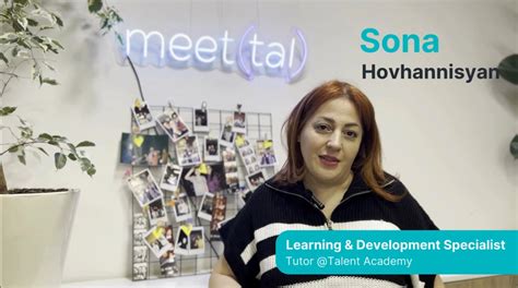 Meettal On Linkedin Talent Deep Dive Sona Hovhannisyan