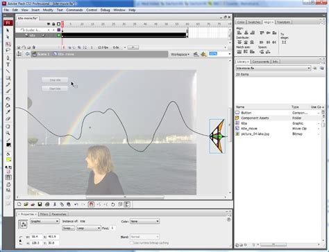 Flash CS Embedded Movie Clip Tutorial EduTech Wiki