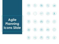 Agile Planning Icons Slide Growth Ppt Powerpoint Presentation File Shapes PowerPoint Slides