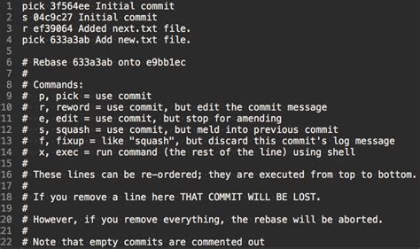 How To Use Git Rebase I To Combine First Two Commits In A Git