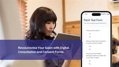 Digital Consultation And Consent Forms The Salon App