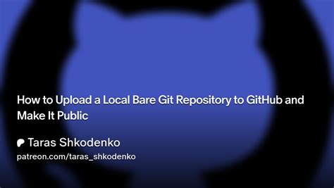Git Github Taras Shkodenko