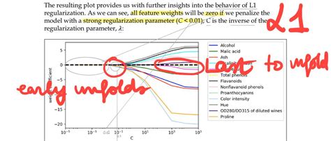 Machine Learning L1 Regularization Are Early Parameters To Unfold From 0 Weith More Relevant