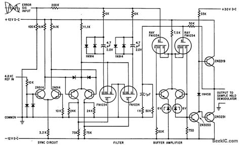 SERVO FREQUENCY COMPENSATION Electrical Equipment Circuit Circuit Diagram SeekIC Com