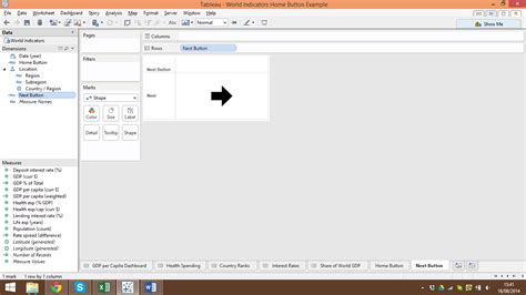 DG Data Services Ltd Analyse And Visualise Your Data How To Create Navigation Buttons For