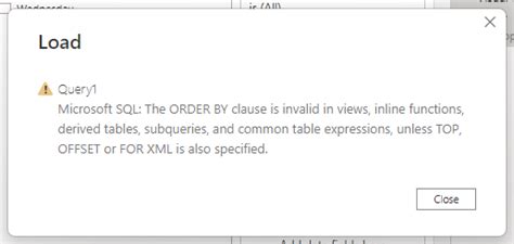Chris Webbs Bi Blog Why Not All Sql Queries Can Be Used As A Source