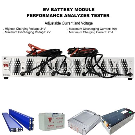 34v 30a 6v 12v 18v 24v Lithium Ion Battery Module Charge And Discharge Testing Equipment For Byd