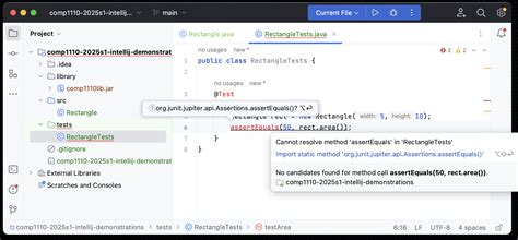 setting up a project in intellij idea comp1110 1140 6710