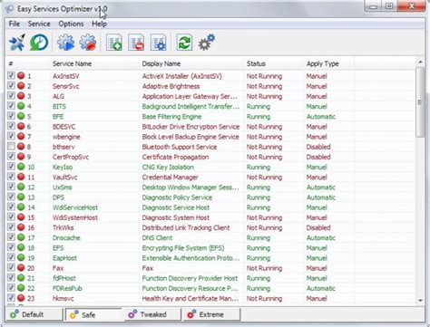 Manage Windows Services With Easy Service Optimizer Ghacks Tech News
