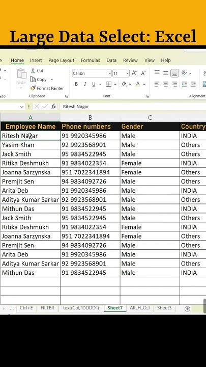 Excel Job Interview Questions Large Data Selection Excel Youtube