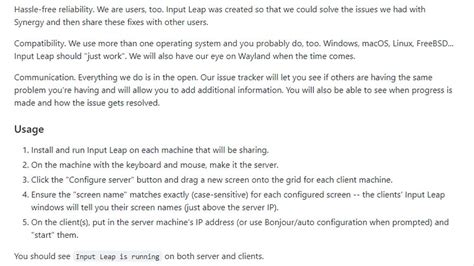 Input Leap Open Source Kvm Software Alternativeto