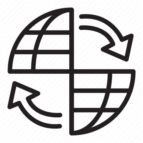 Data Sharing Network Internet Browser Sync Arrow Icon Download On Iconfinder