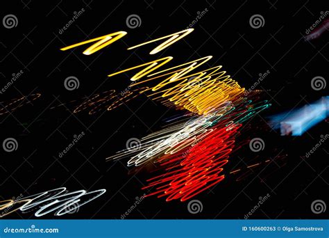 Abstract Creative Curve Background Texture Abstract Lights On A