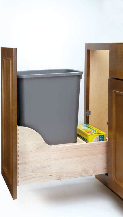 Rev A Shelf TWCSD DM TWCSD Tandem Pull Out Waste Trash