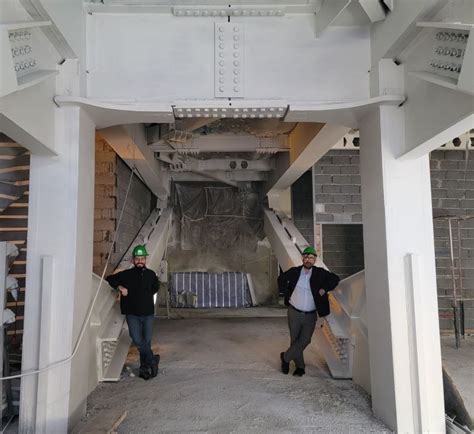 Kiarash Dolatshahi Auf Linkedin Our One Of A Kind Steel Structure Design The Bracings Are