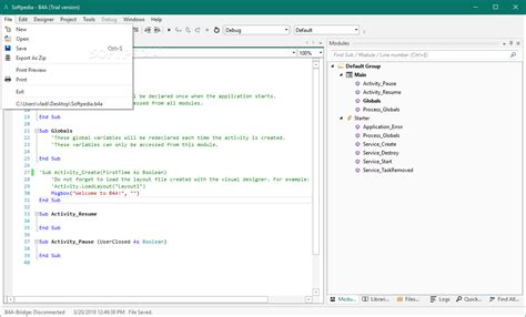 basic4android download free windows 13 40 softpedia