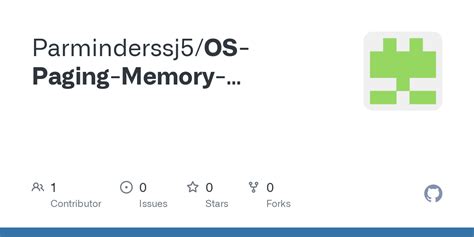 Github Parminderssj5os Paging Memory Management System