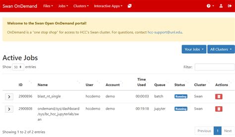Job Management And Submission With Hcc Ondemand Hcc Docs